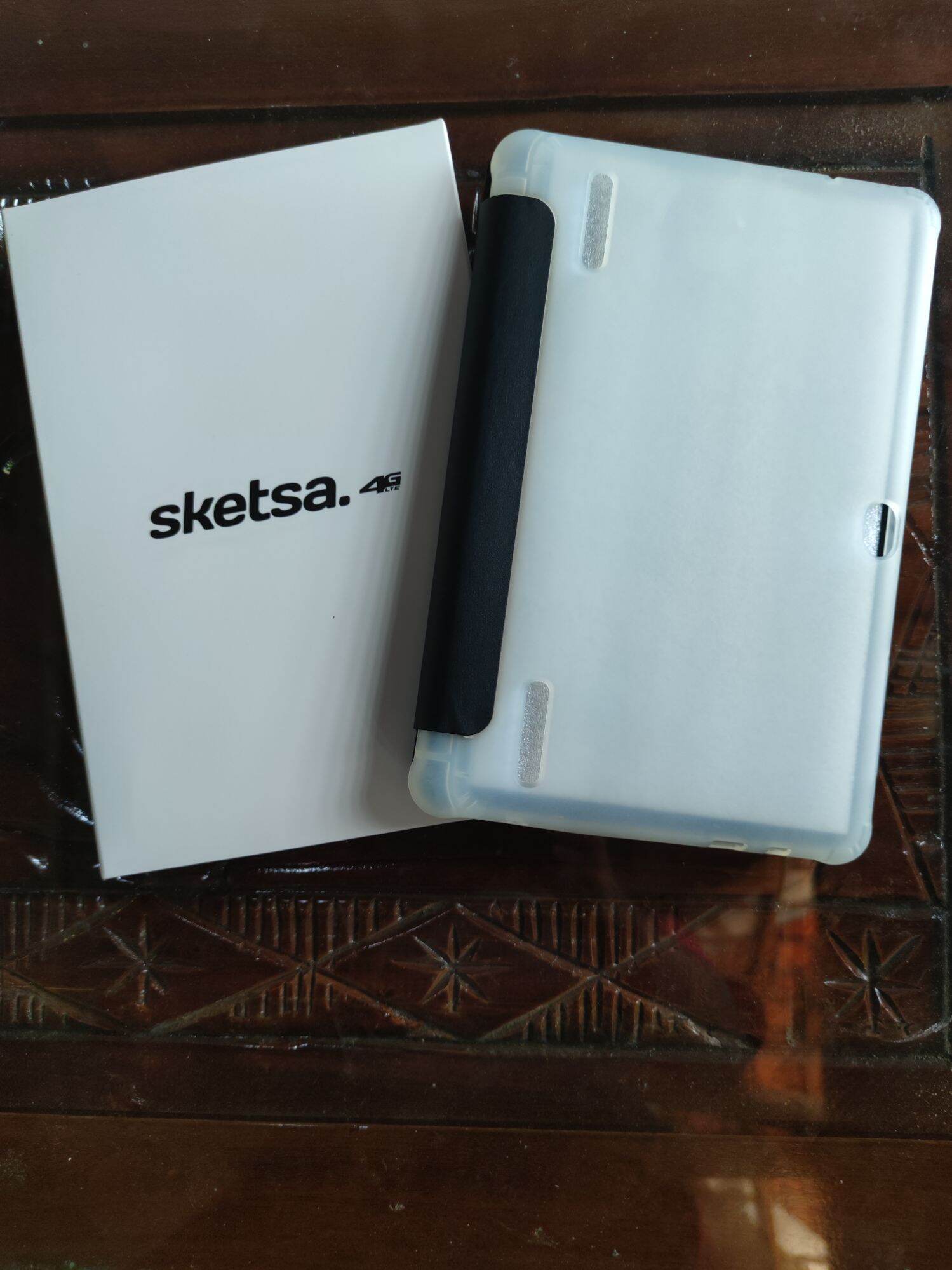 Leather Case Flip Case Advan Tablet Sketsa 4G Sketsa 1 Original Advan ...