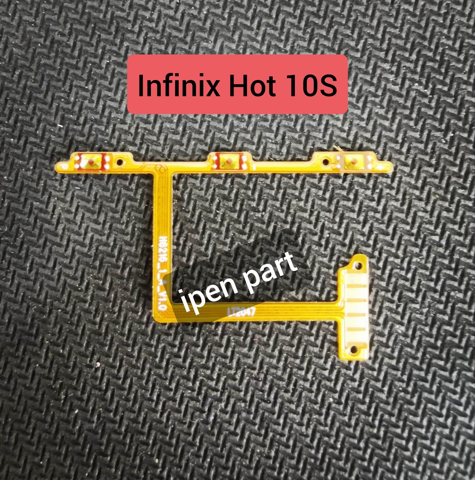Flexible On Off Infinix Hot 10S Flex Volume Switch Button Swit Power ixp | Lazada Indonesia