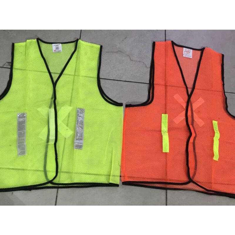 Rompi jaring jala eco Rompi parkir bahan polyester | Lazada Indonesia