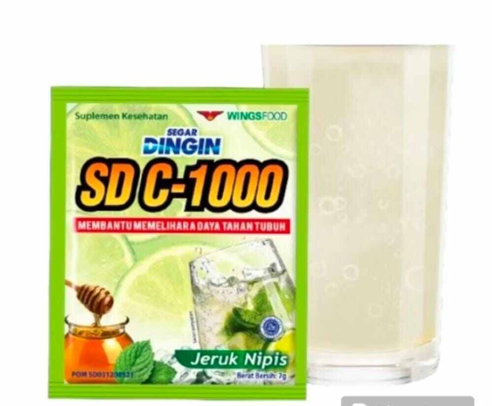 Segar Dingin C-1000 1 Renceng isi 12 Sachet | Lazada Indonesia