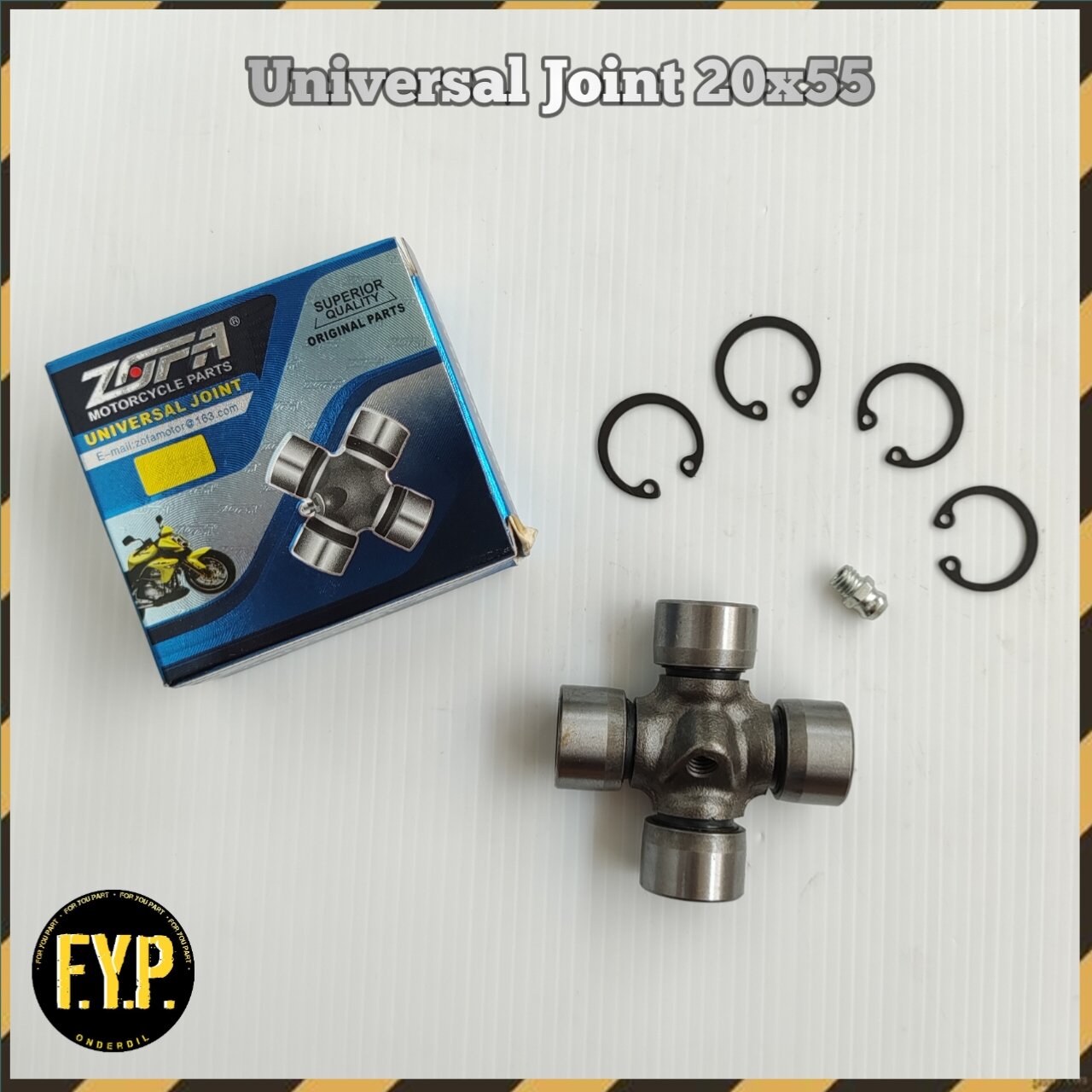 Universal Cross Joint Join Ukuran Kopel 20x55 Viar Karya Kaisar Jialing ...