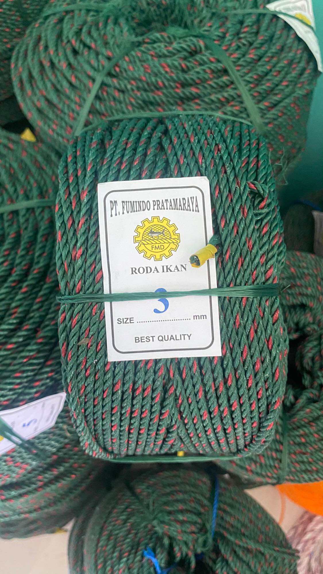 Tambang nelayan roda ikan ukuran 3mm/warna panjang 220m | Lazada Indonesia