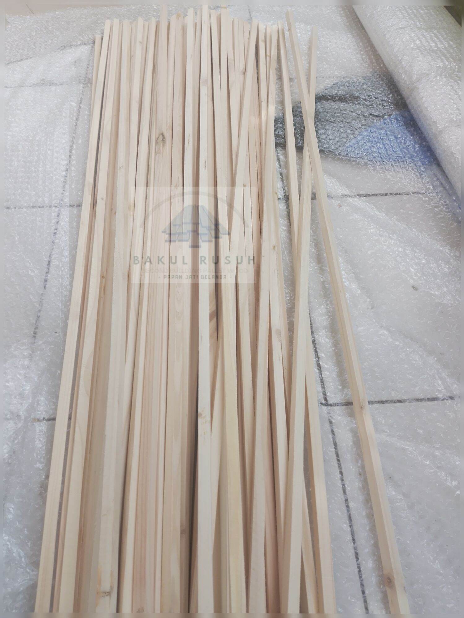 LIS RENG KAYU JATI BELANDA KAYU RENG KECIL HALUS 120X1X1 CM | Lazada ...