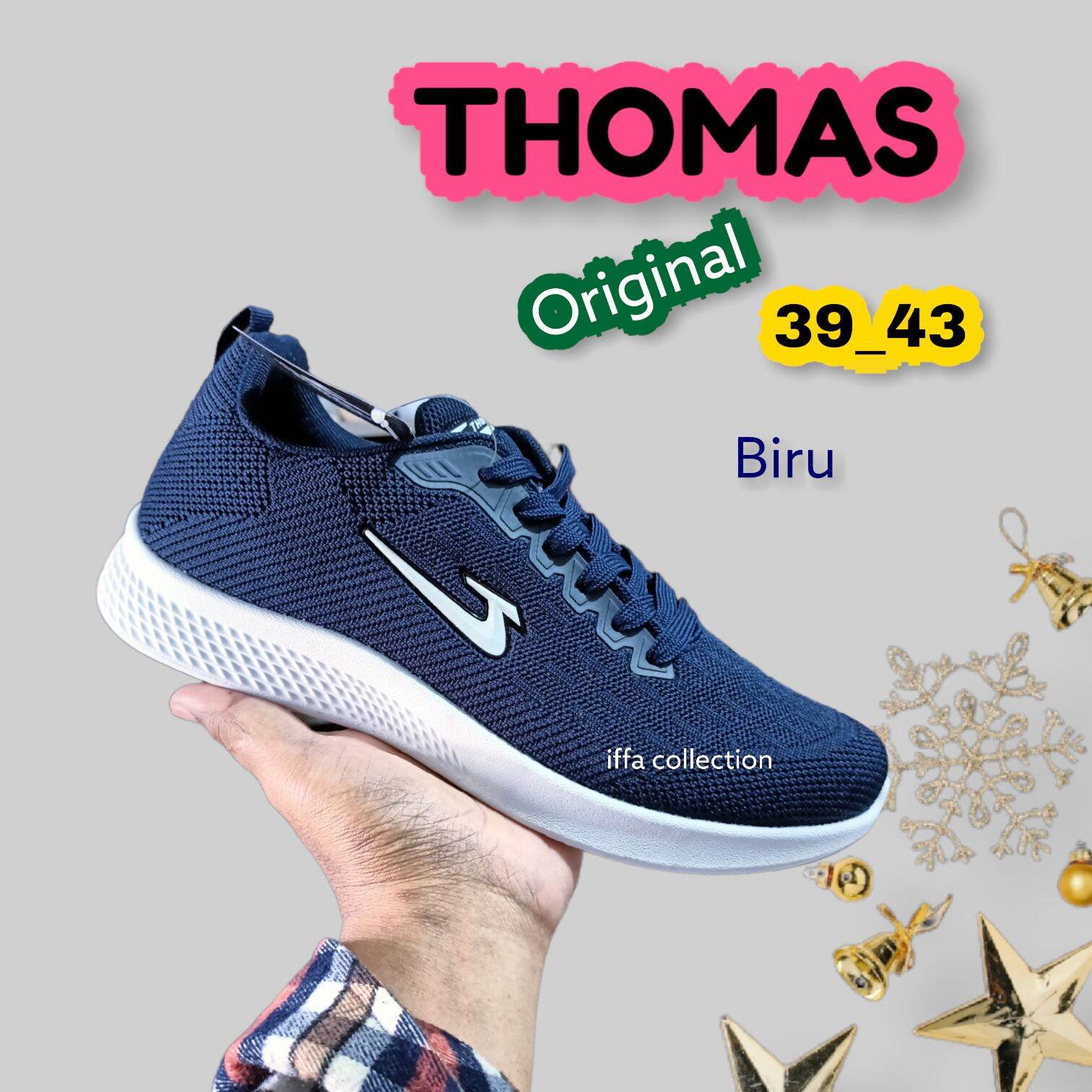 sepatu joging dan sekolah terbaru THOMAS | Lazada Indonesia