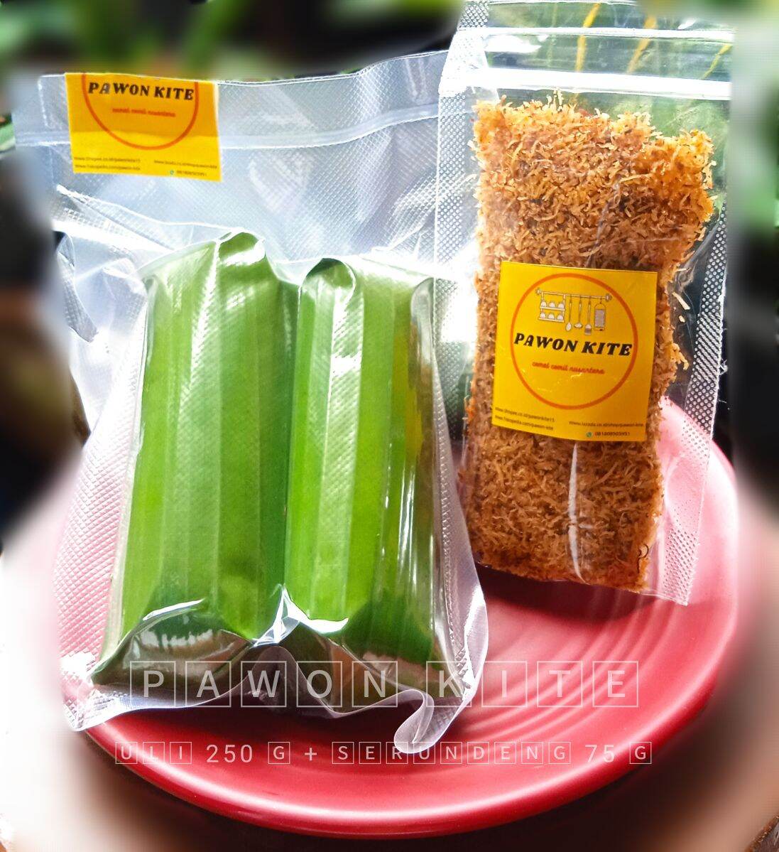 ULI KETAN / JADAH / ULEN 500 Gram + SERUNDENG 75 Gr ~ Pawon kite ...