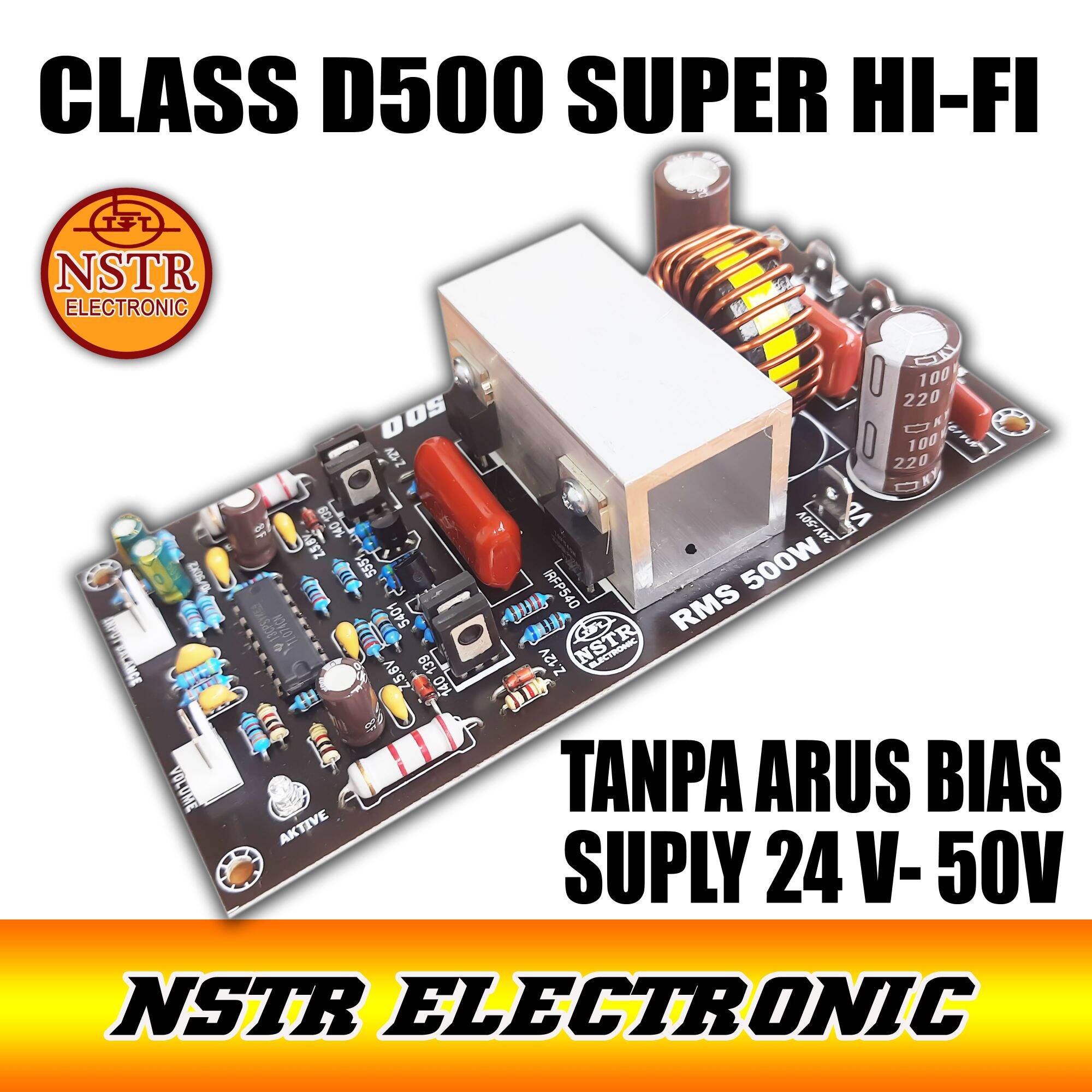 kit power class d500 non inverter tanpa arus bias | Lazada Indonesia