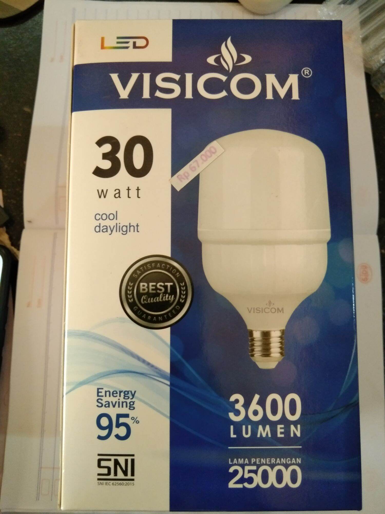 Led Visicom 30watt putih jumbo | Lazada Indonesia