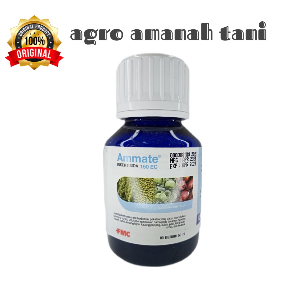 Ammate 150 EC isi 50ml/insektisida/pestisida ammate/obat padi amate ...