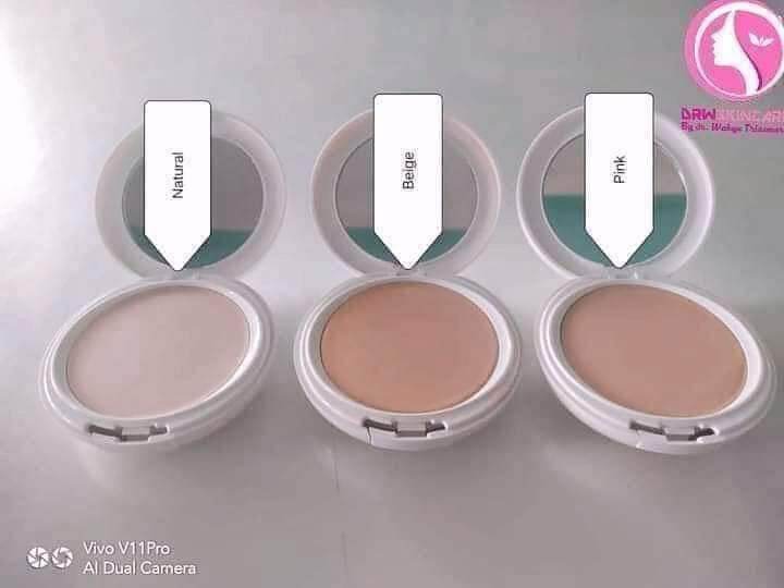 DRW Skincare Compact Powder Bedak Padat Pencerah Wajah Bedak Padat ...