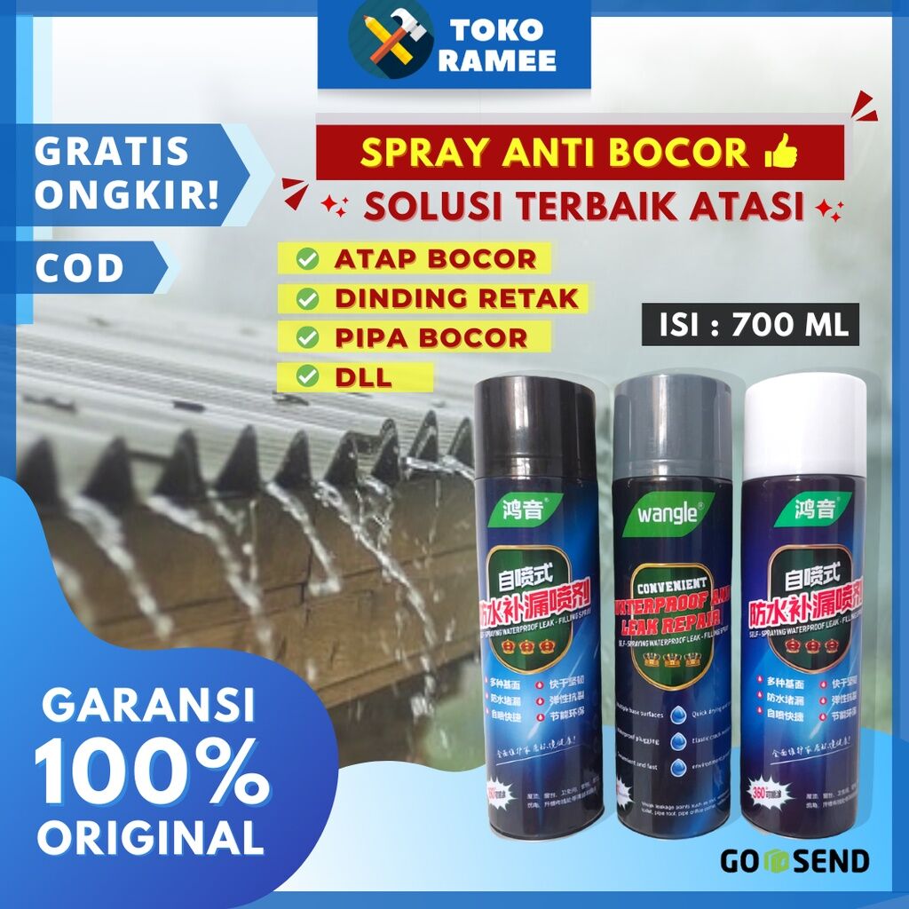 Spray Semprotan Semprot Lem Glue Perekat Anti Bocor Ajaib Waterproof ...