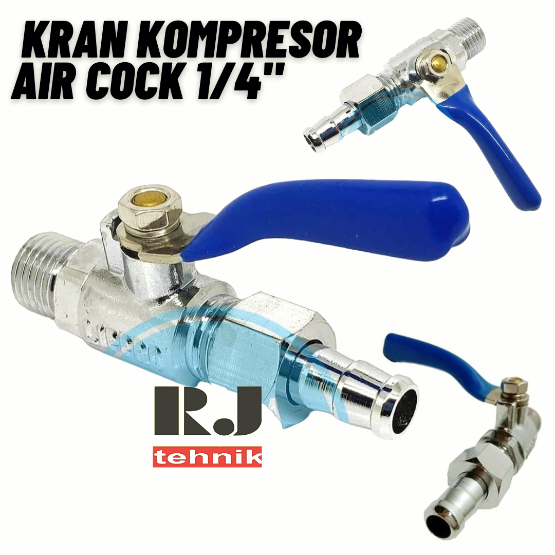 Stop Kran Kompresor 1/4" Ball Valve Compressor Keran Angin | Lazada ...