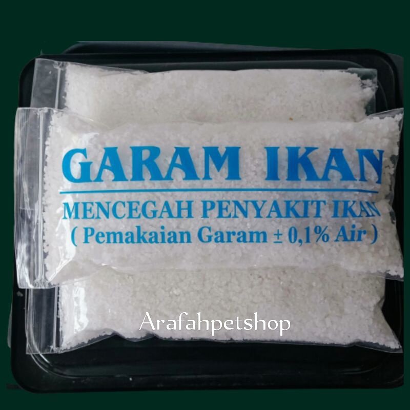 Garam Ikan / garem ikan / Garam kristal Premium standar K1 | Lazada ...