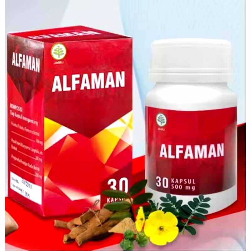 ALFAMAN HERBAL OBAT MULTIVITAMIN ASLI ORIGINAL ISI 30 KAPSUL | Lazada ...