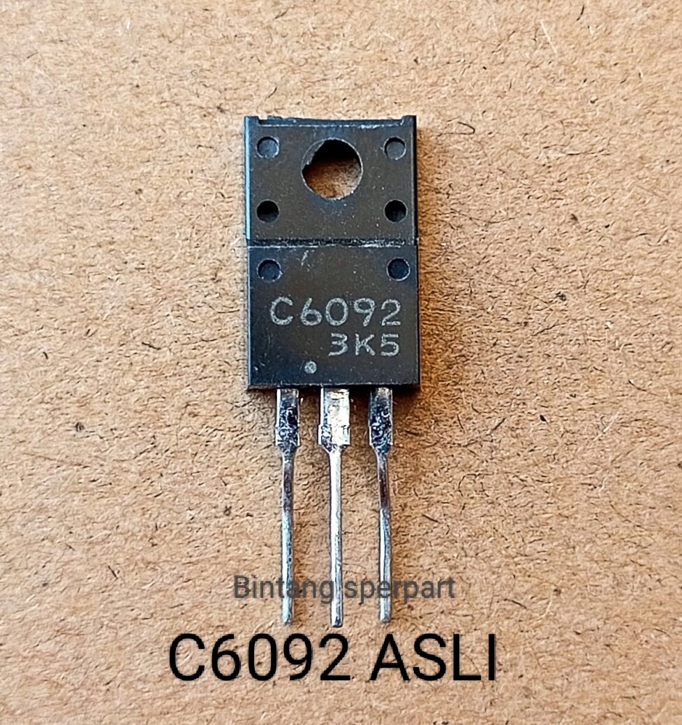 TRANSISTOR C6092 ORIGINAL TRANSISTOR C 6092 TRANSISTOR C6092 ASLI ...