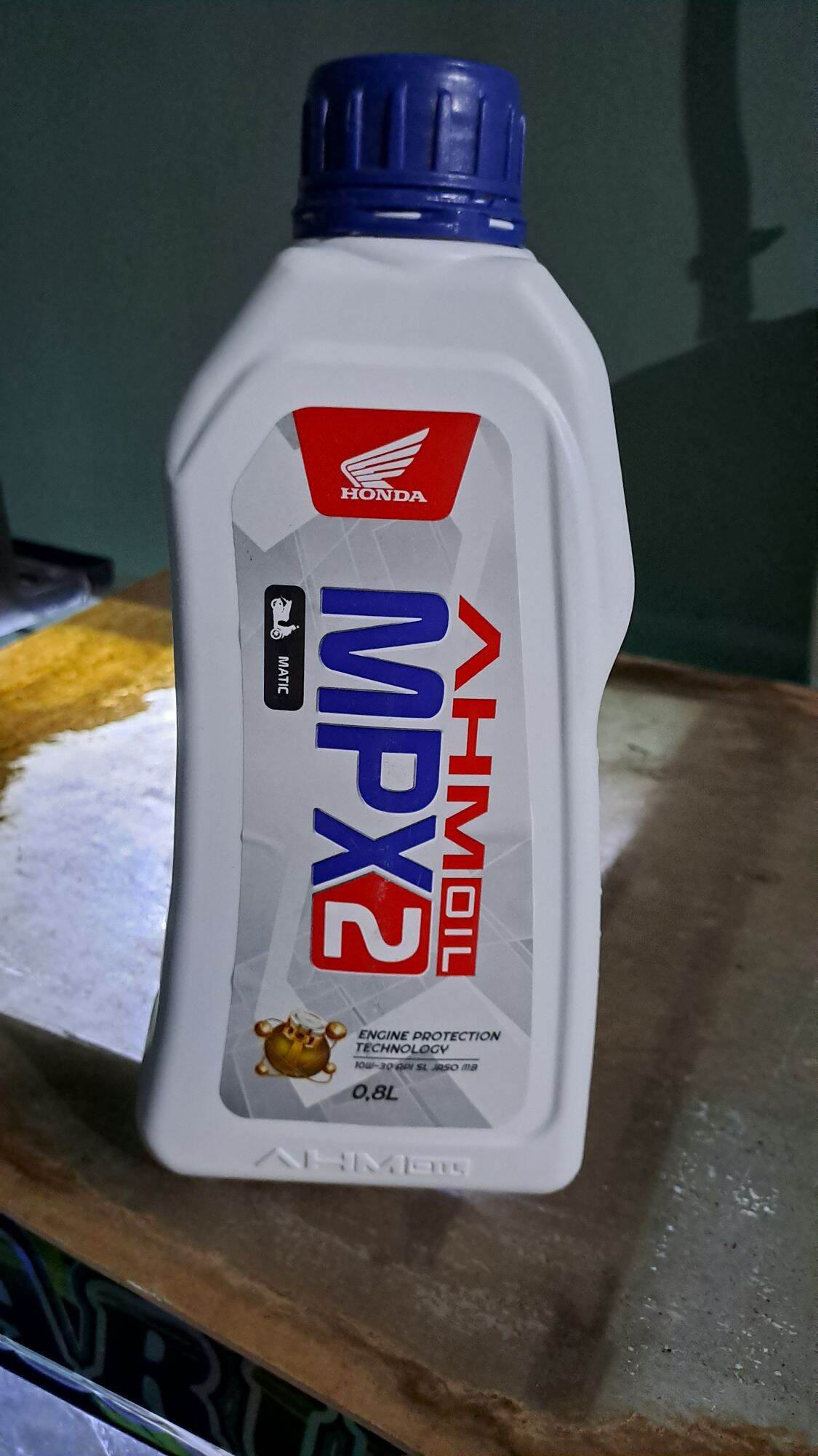 Oli MPX2 800ml 10W-30 |Oli AHM MPX2 – 0.8 L 10W-30 | SAE:10W-30, API:SJ ...