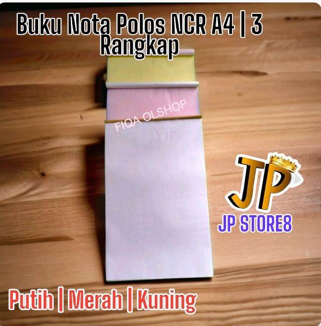NOTA POLOS NCR 3 RANGKAP UKURAN A4 & FOLIO | Lazada Indonesia