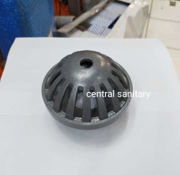 roof drain aluminium 2 inch saringan pembuangan air dak balkon talang ...