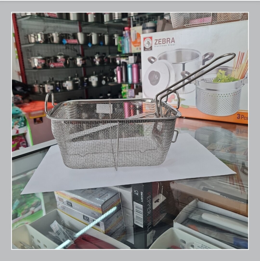 SAR-A42 Filtering Basket 20cm, Saringan Kotak dengan Handle bisa tekuk ...