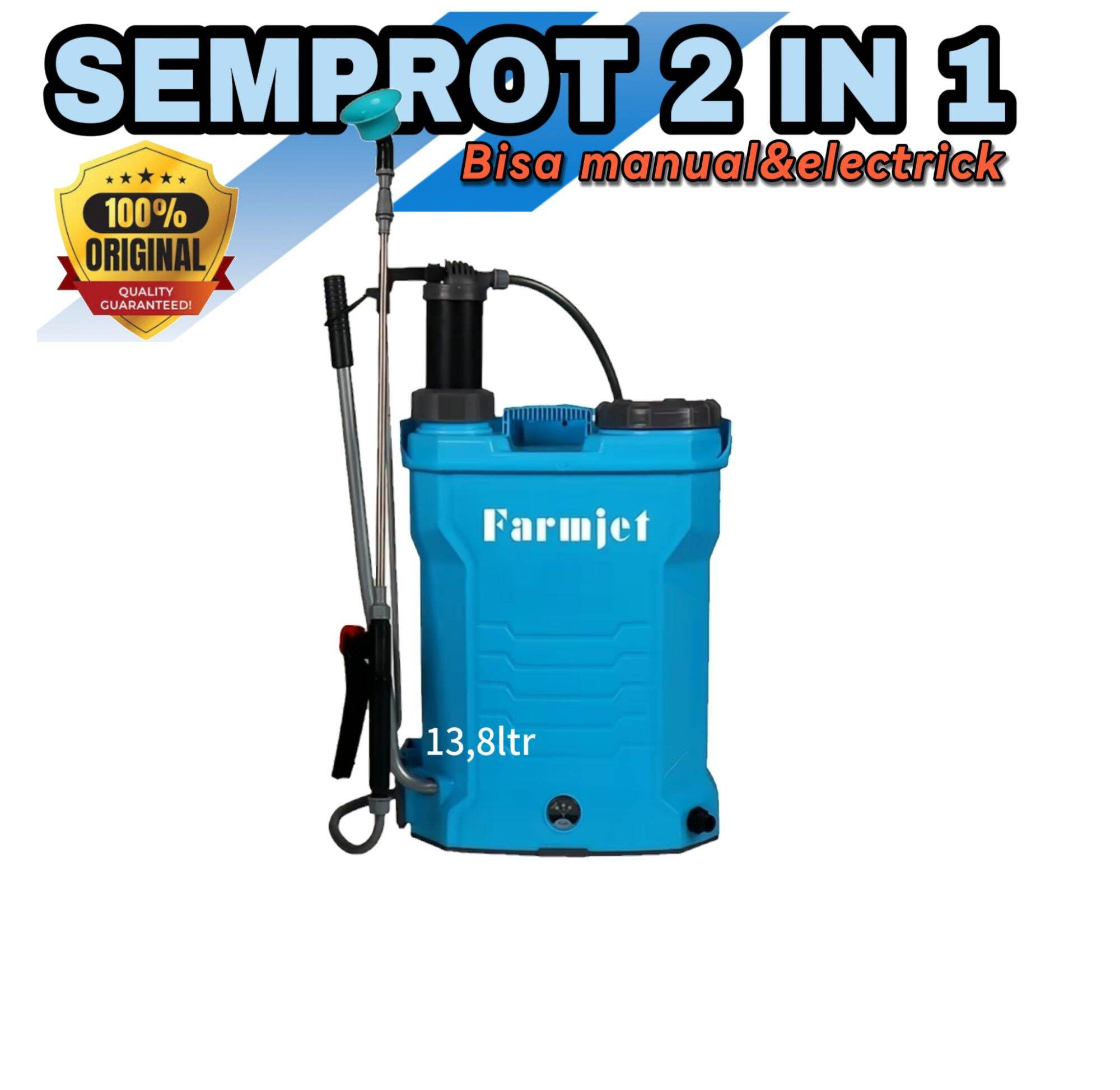 Semprot pertanian 16 liter sprayer elektrik lengkap | Lazada Indonesia