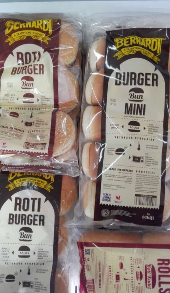 Roti Burger mini BERNARDI isi 20 | Lazada Indonesia