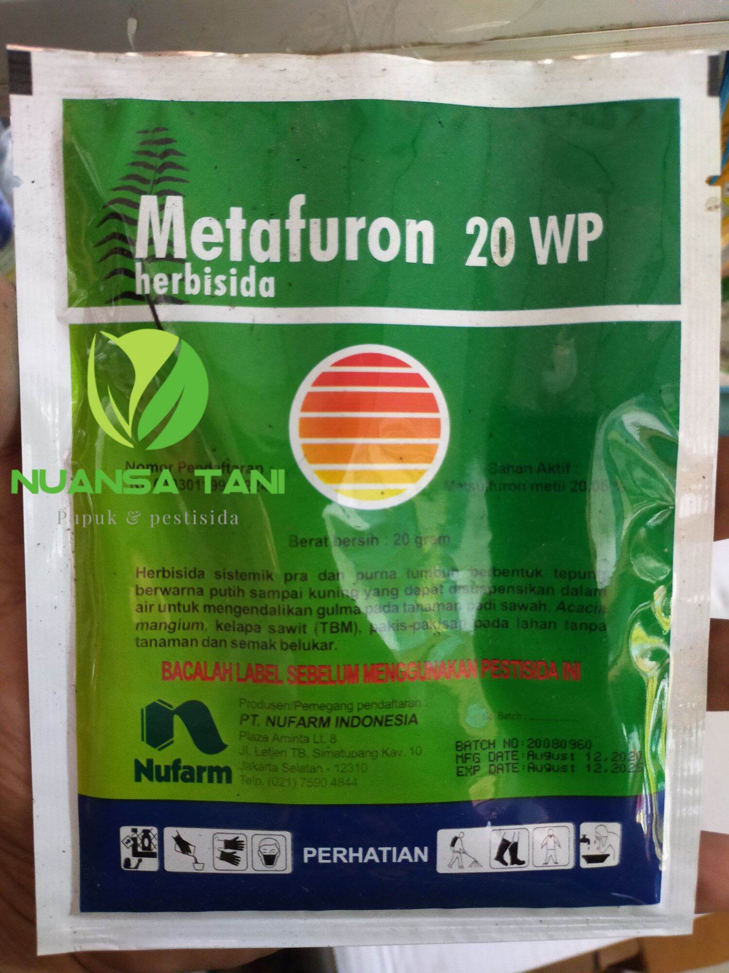 HERBISIDA METAFURON 20WP 20 GRAM | Lazada Indonesia