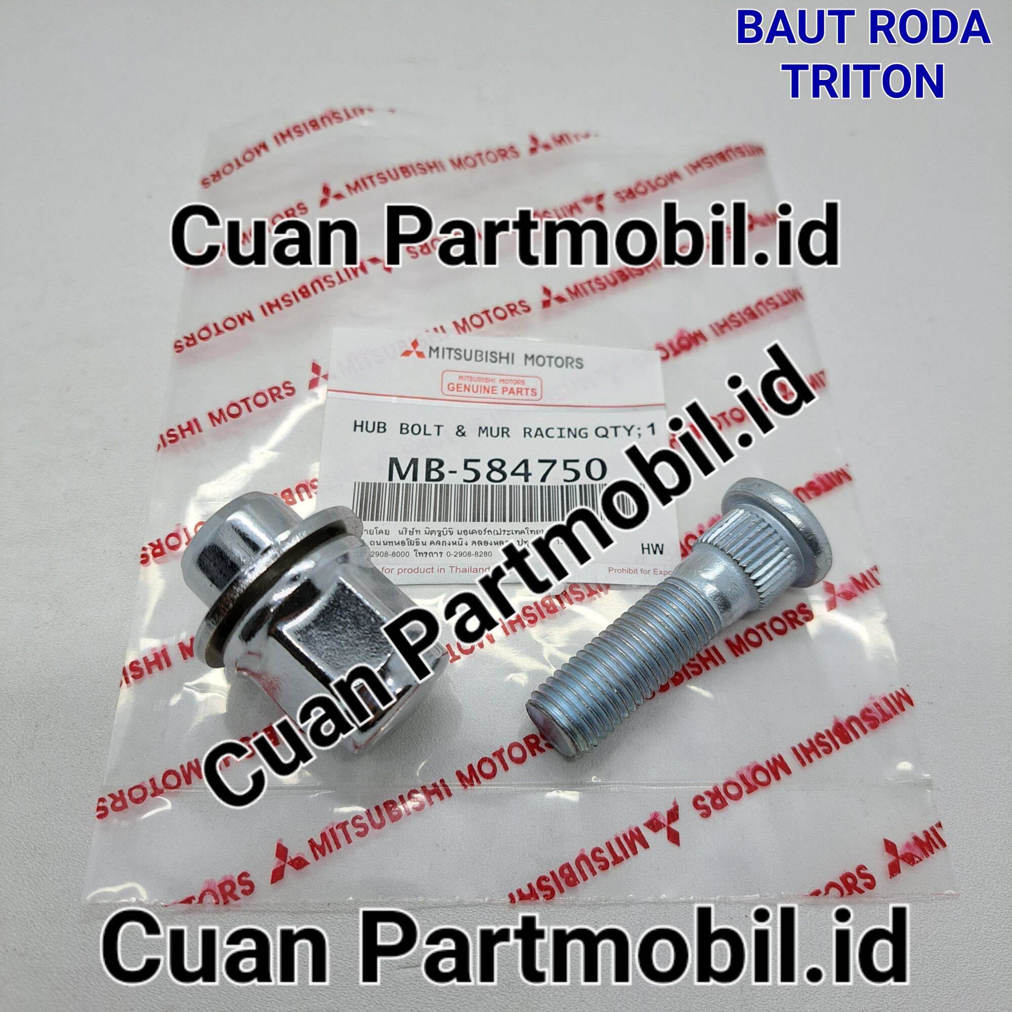 BAUT RODA NUT RACING MITSUBISHI TRITON | Lazada Indonesia