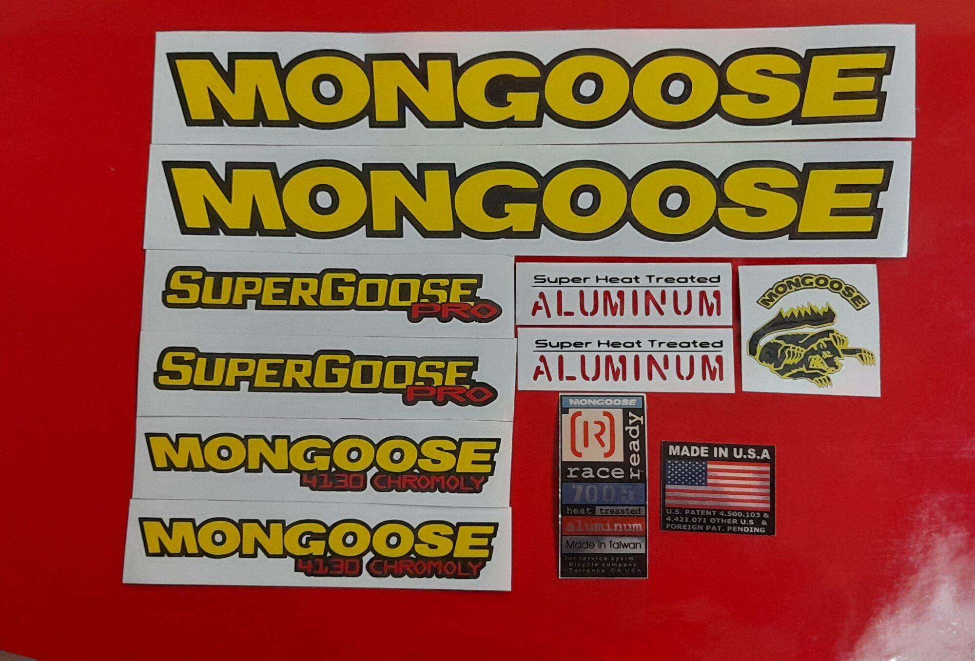 Stiker Sepeda Mongoose SuperGoose pro | Lazada Indonesia