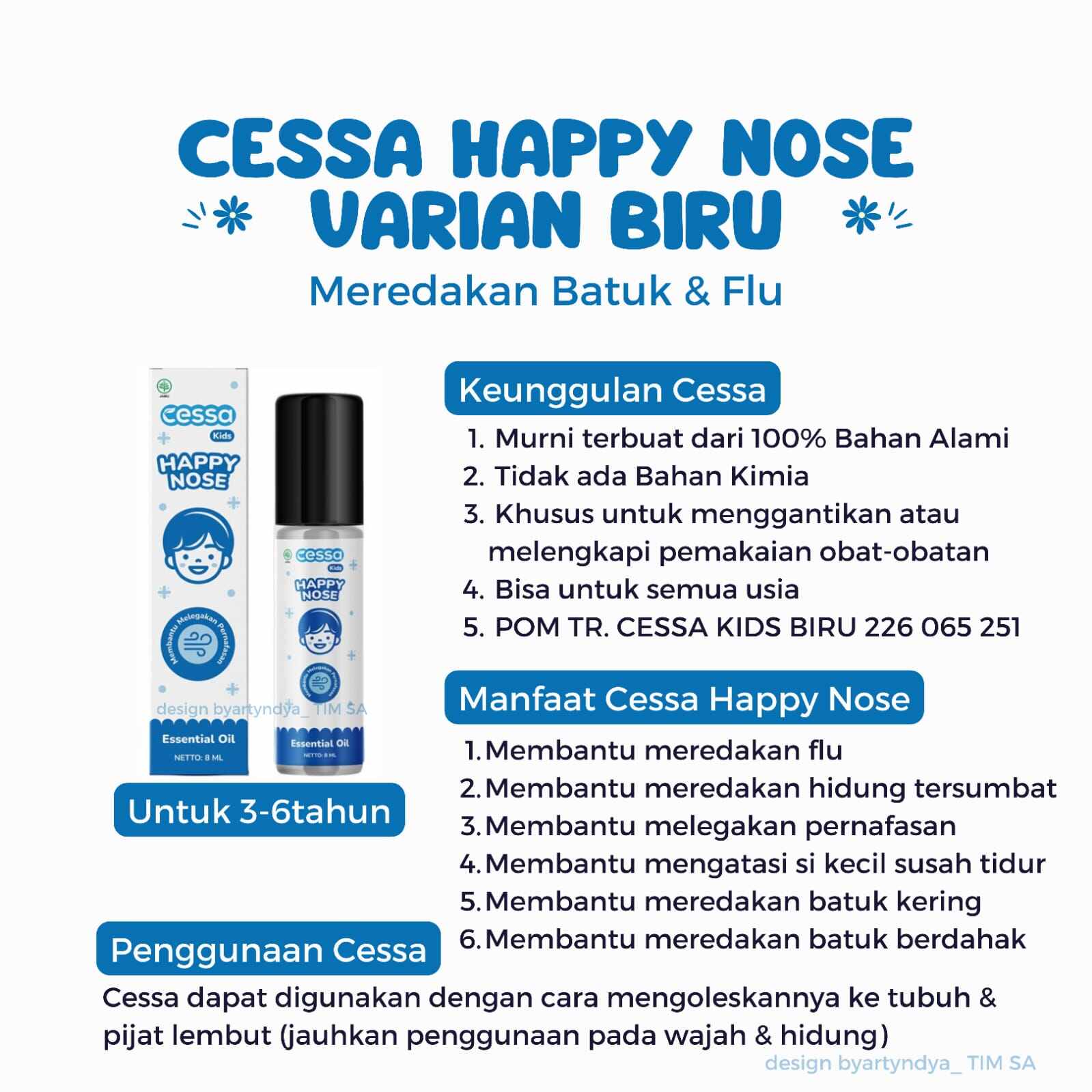 Cessa Kids Varian biru | Lazada Indonesia