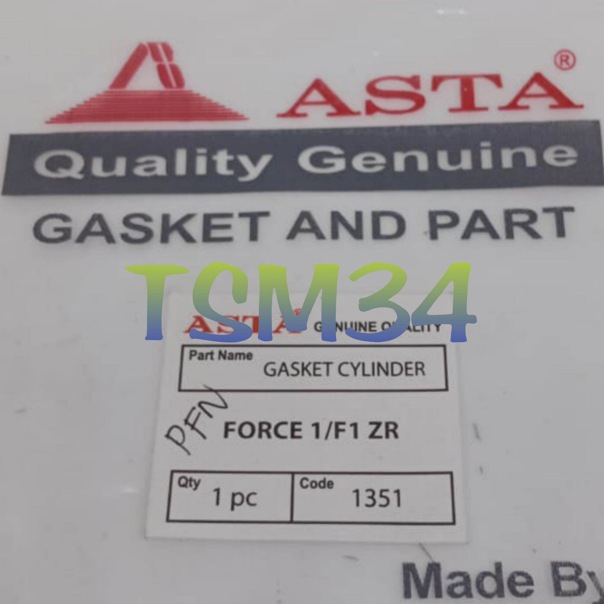 paking perpak gasket cylinder bawah Yamaha fiz r force 1 ( 3XA ...