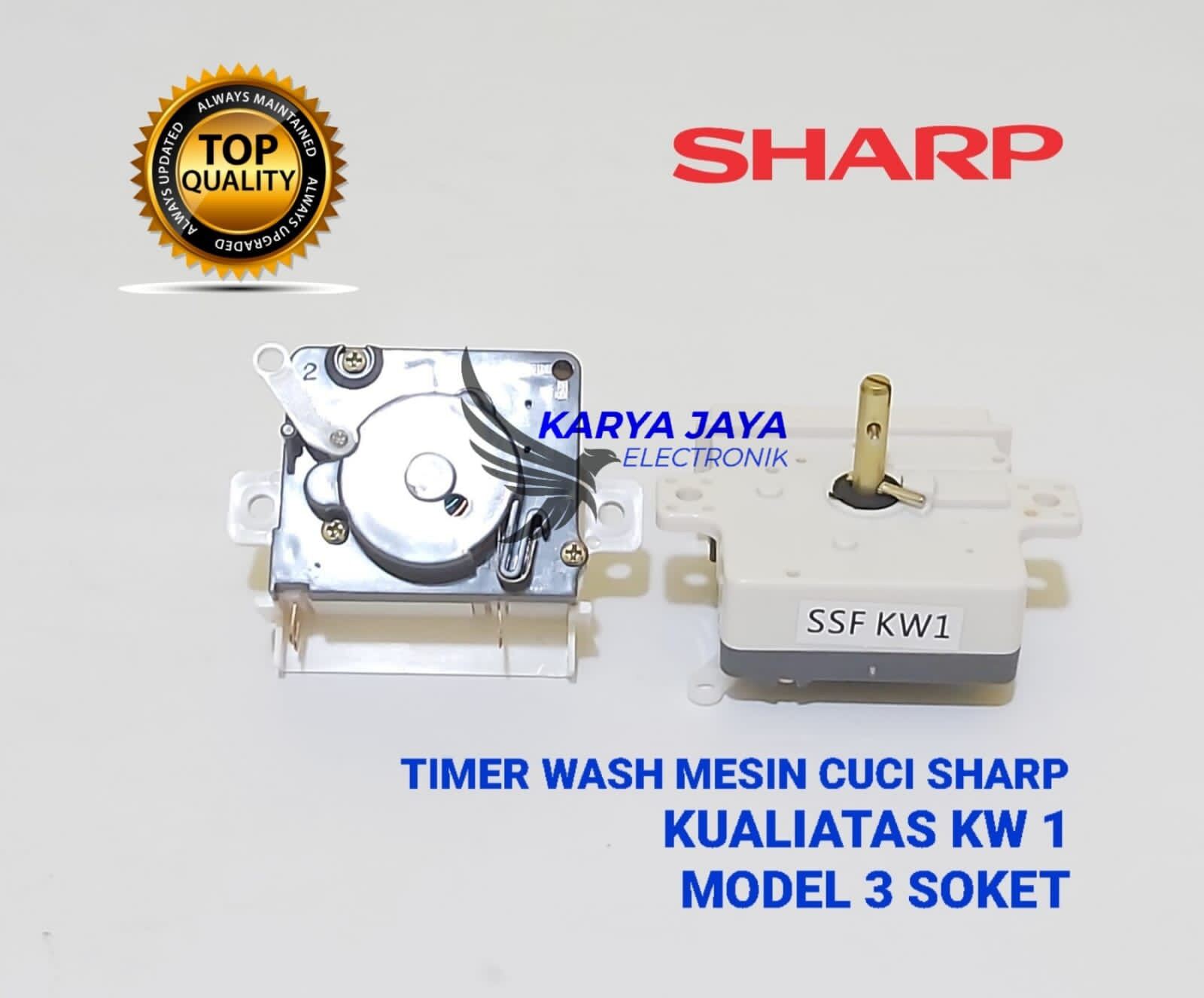 Timer wash mesin cuci sharp 2 Tabung / Timer Pencuci Sharp | Lazada ...