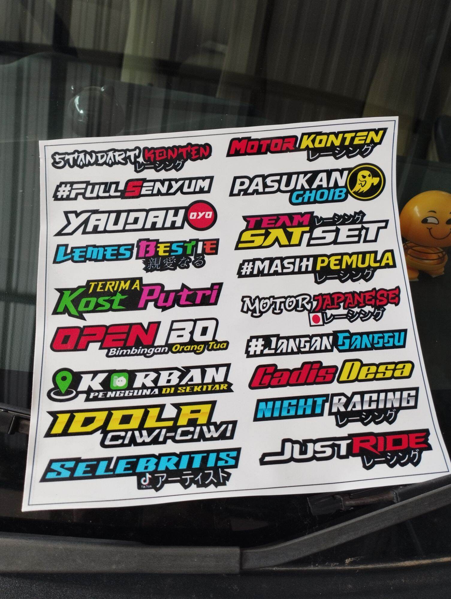 STICKER PACK RACING STICKER TERBARU STICKER HITZ STICKER VIRAL STICKER ...