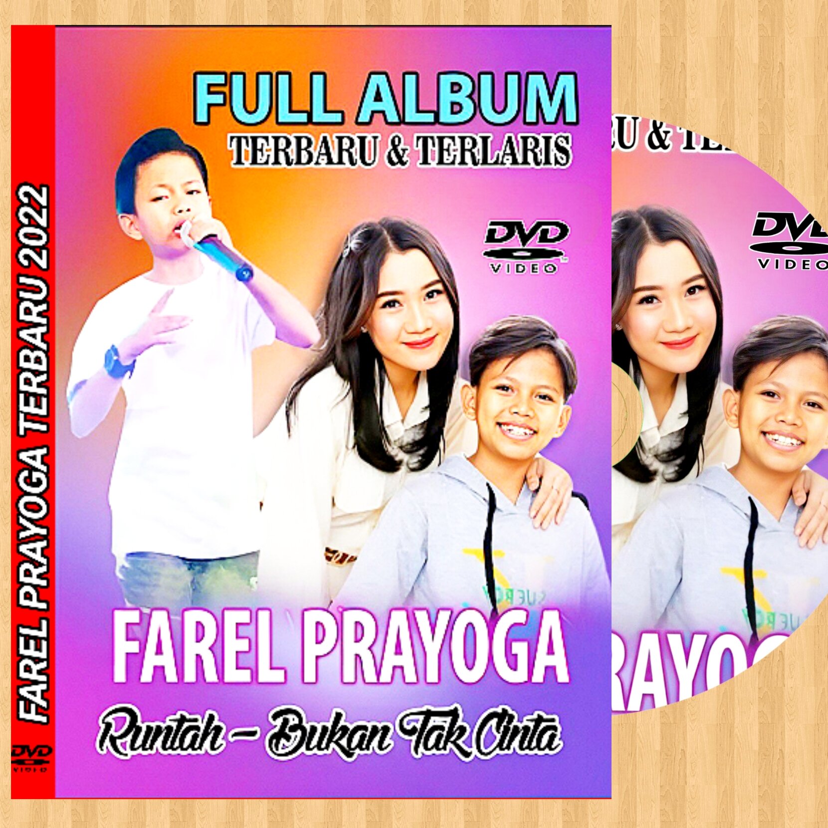 KASET DVD ORIGINAL LAGU DANGDUT FAREL PRAYOGA TERBARU - KASET DVD LAGU ...