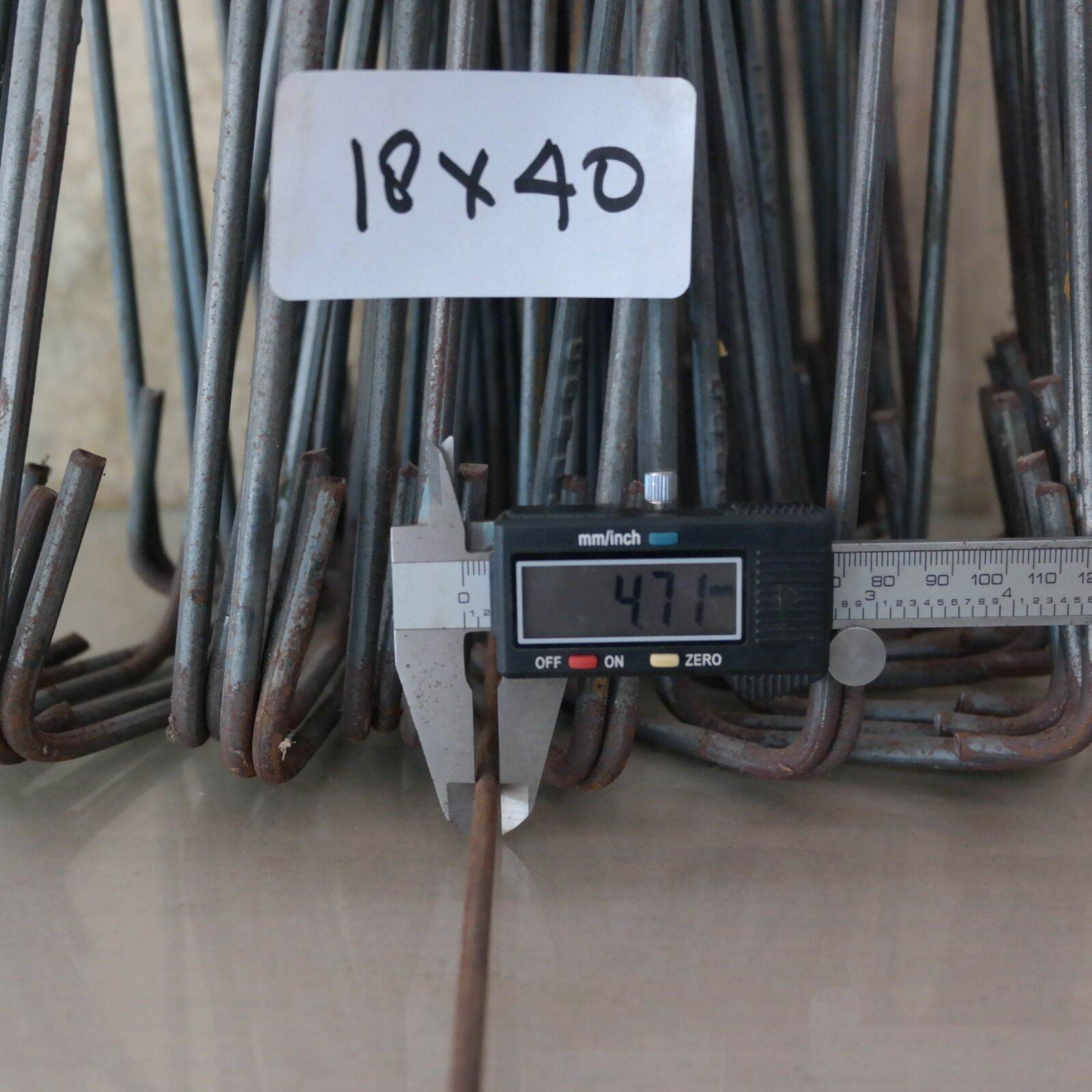 Ring Besi/Begel Besi ukuran 18×40 harga per500 pcs(5 ikat) dgn berbagai ...