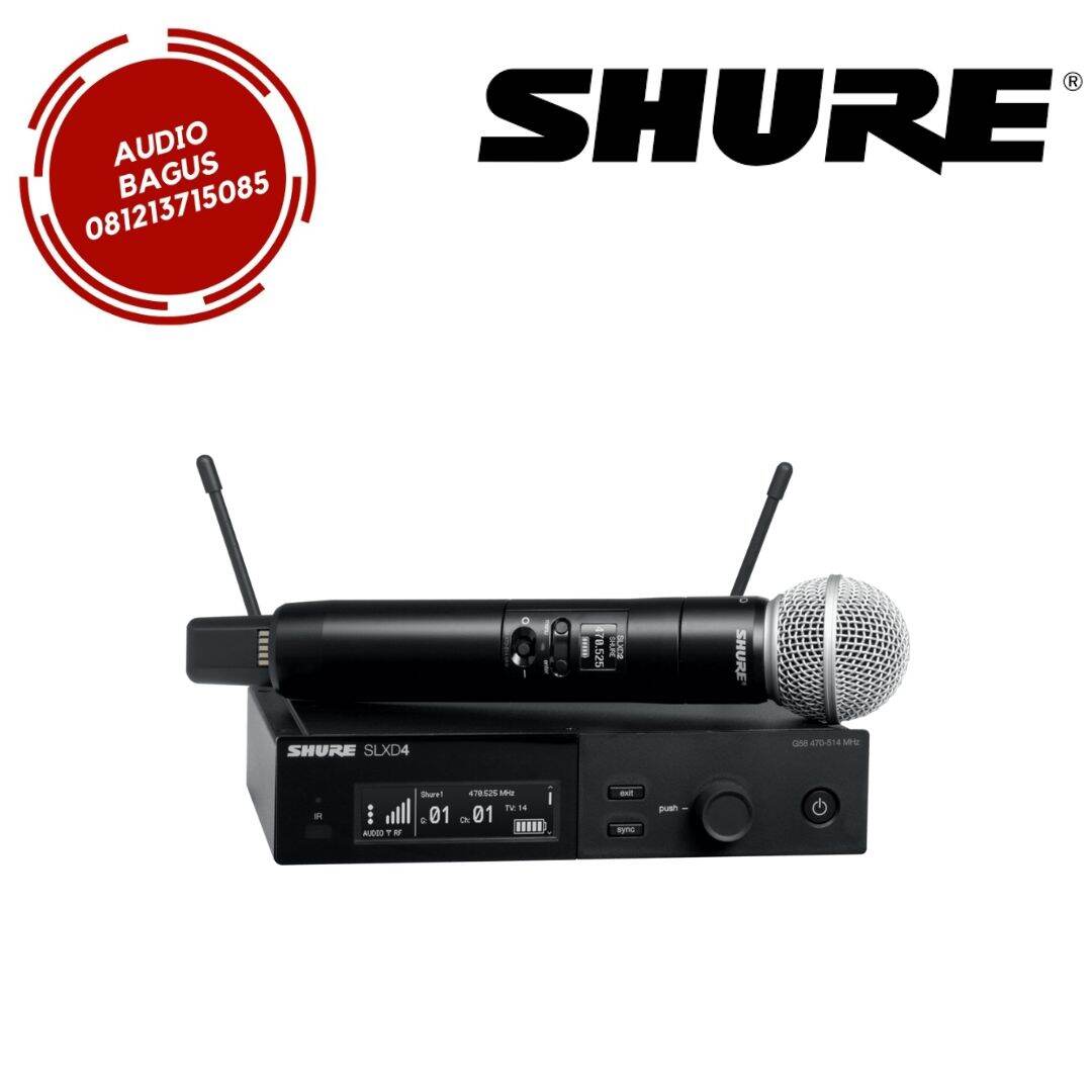 SHURE SLXD24/SM58 SLXD24 SM58 / SLXD 24 SM58 /SLXD24SM58 Microphone ...