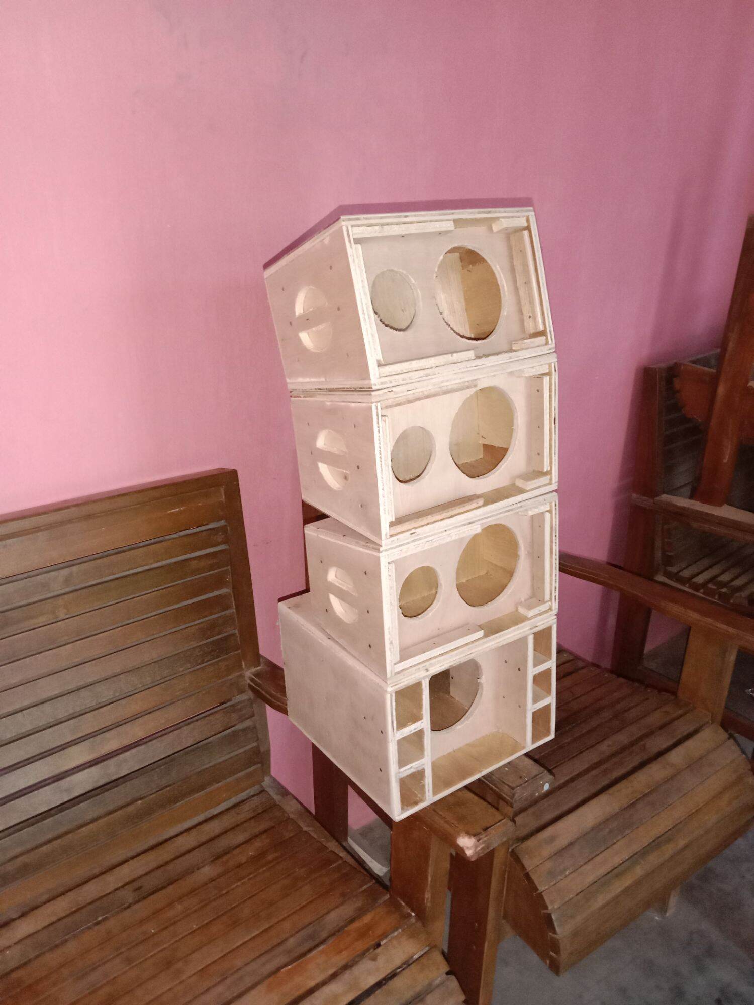 BOX SPEAKER MINIATUR ARRAY 4 INCH + SPL 4 INCH MENTAHAN MURAH | Lazada ...