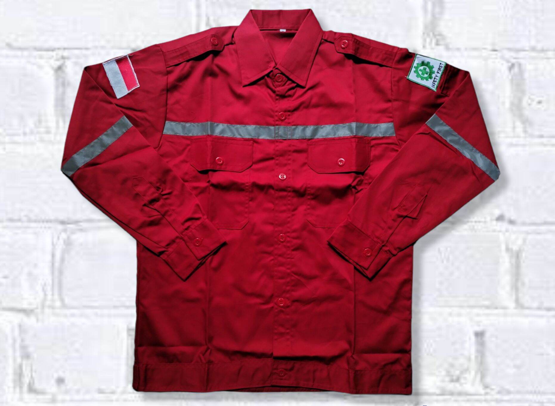 wearpack safety pria seragam safety k3 proyek katelpak wearepack ...