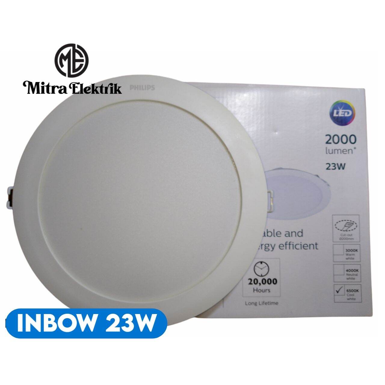 Lampu Philips Downlight LED Panel 23w G3 23watt DN020B 23 watt w D200 8 ...