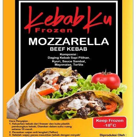 Kebab Mozarella isi 10 kebab mini keju mozarella full daging premium ...