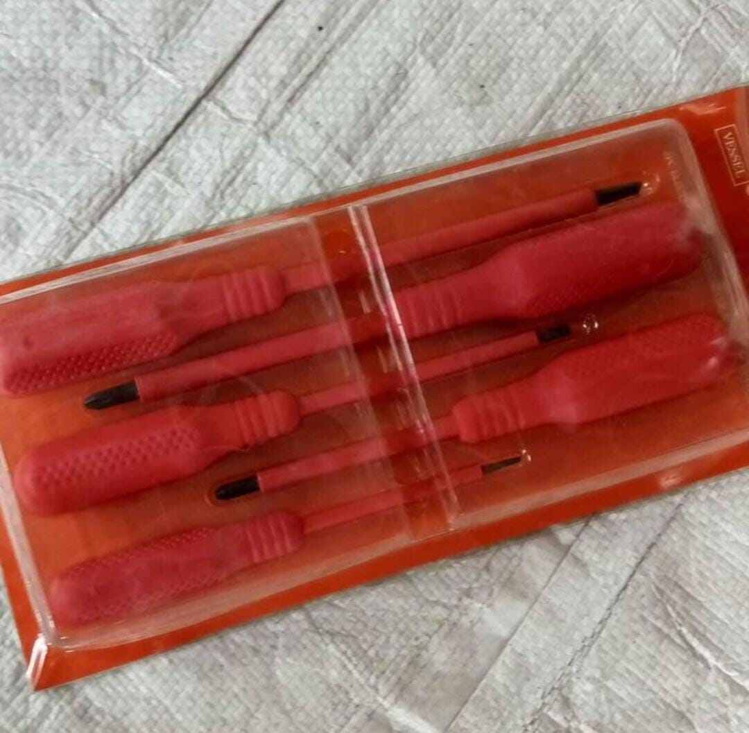 obeng set vessel anti listrik produk zaman dulu | Lazada Indonesia