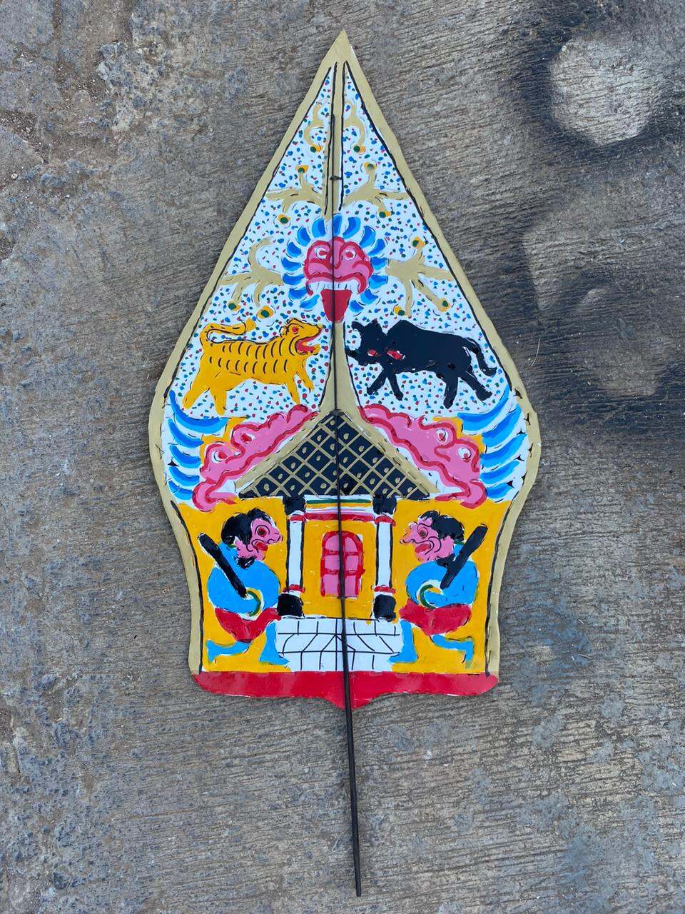 WAYANG GUNUNGAN WAYANG KAYON WAYANG KULIT KERTAS GUNUNGAN ±85 cm ...