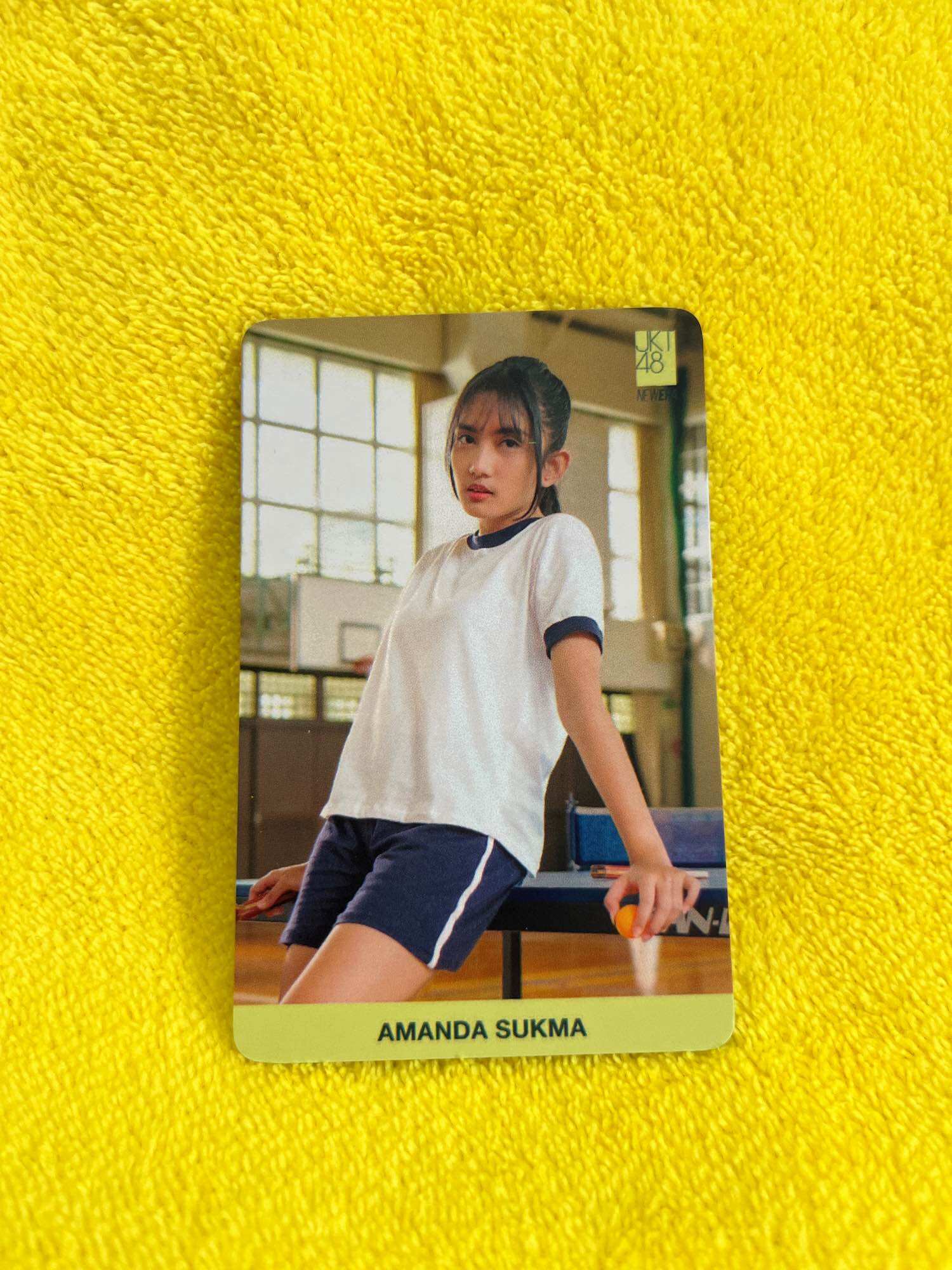 photocard jkt48 amanda sukma summer tour official | Lazada Indonesia