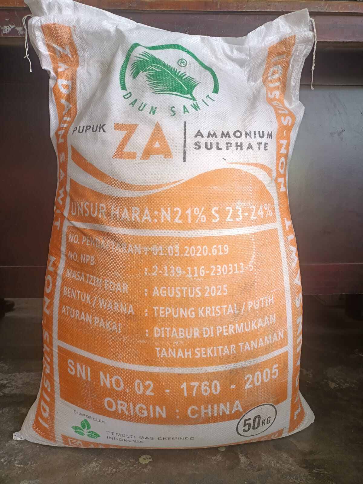 PUPUK ZA DAUN SAWIT 50KG | Lazada Indonesia