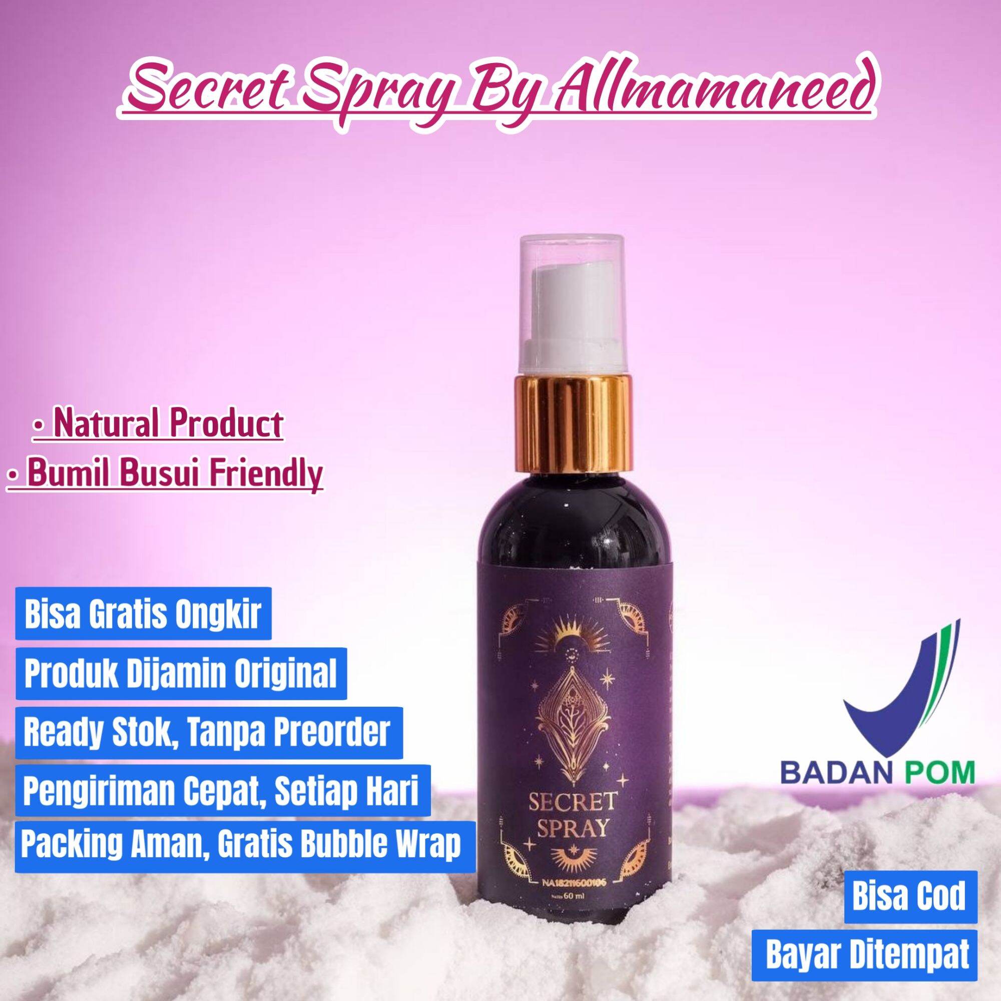 Secret Spray Original By Allmamaneed | Lazada Indonesia