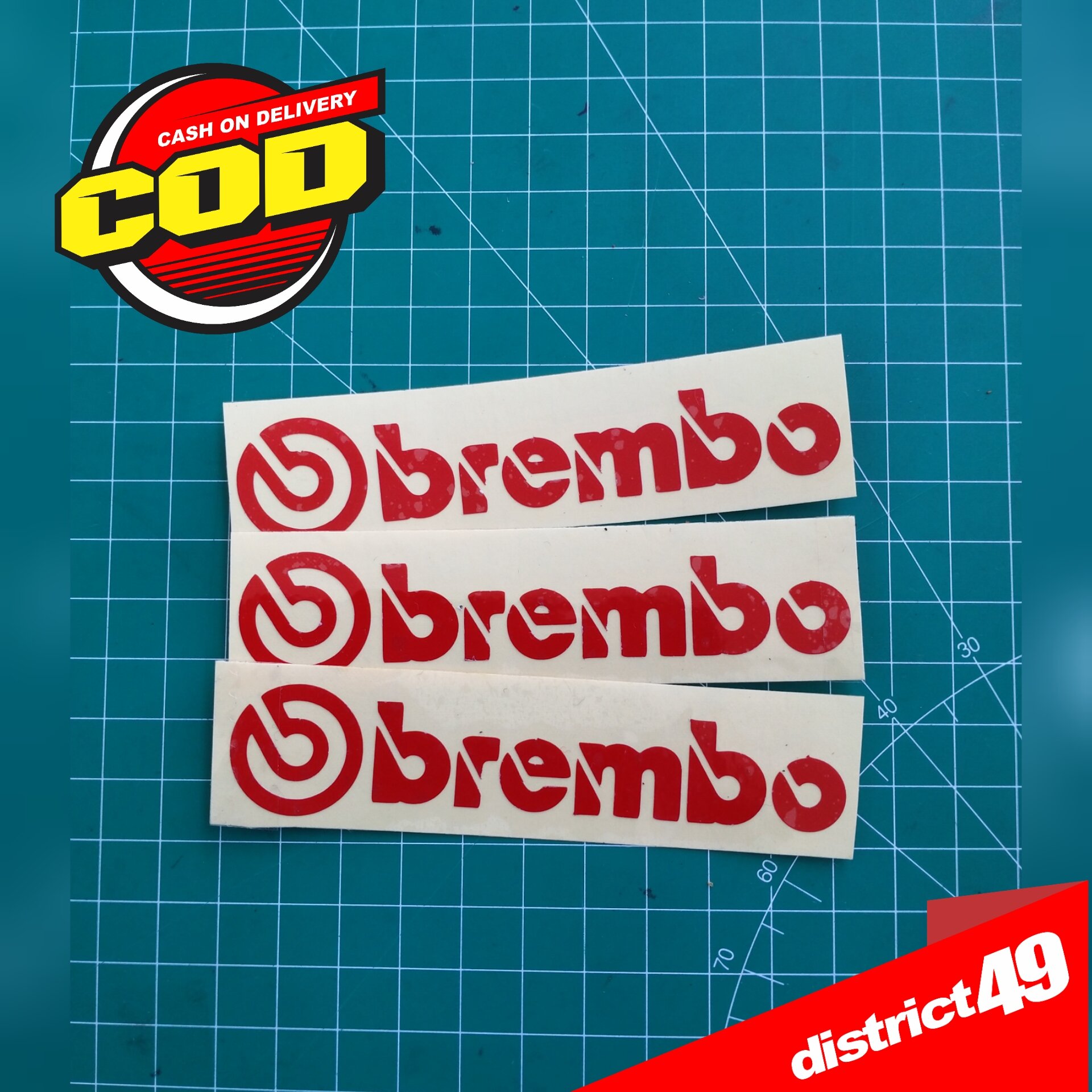 Cutting sticker Brembo - Sticker cutting Brembo - Stiker Racing ...