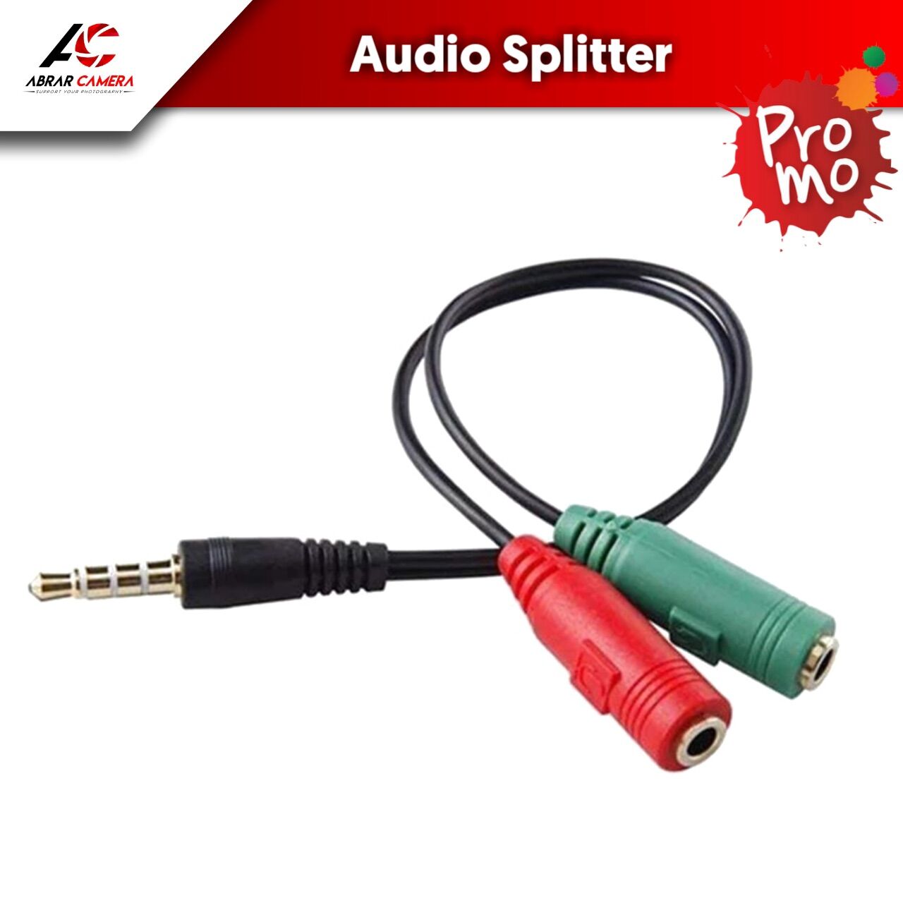 Audio Spliter Kabel jack 3.5mm | Lazada Indonesia