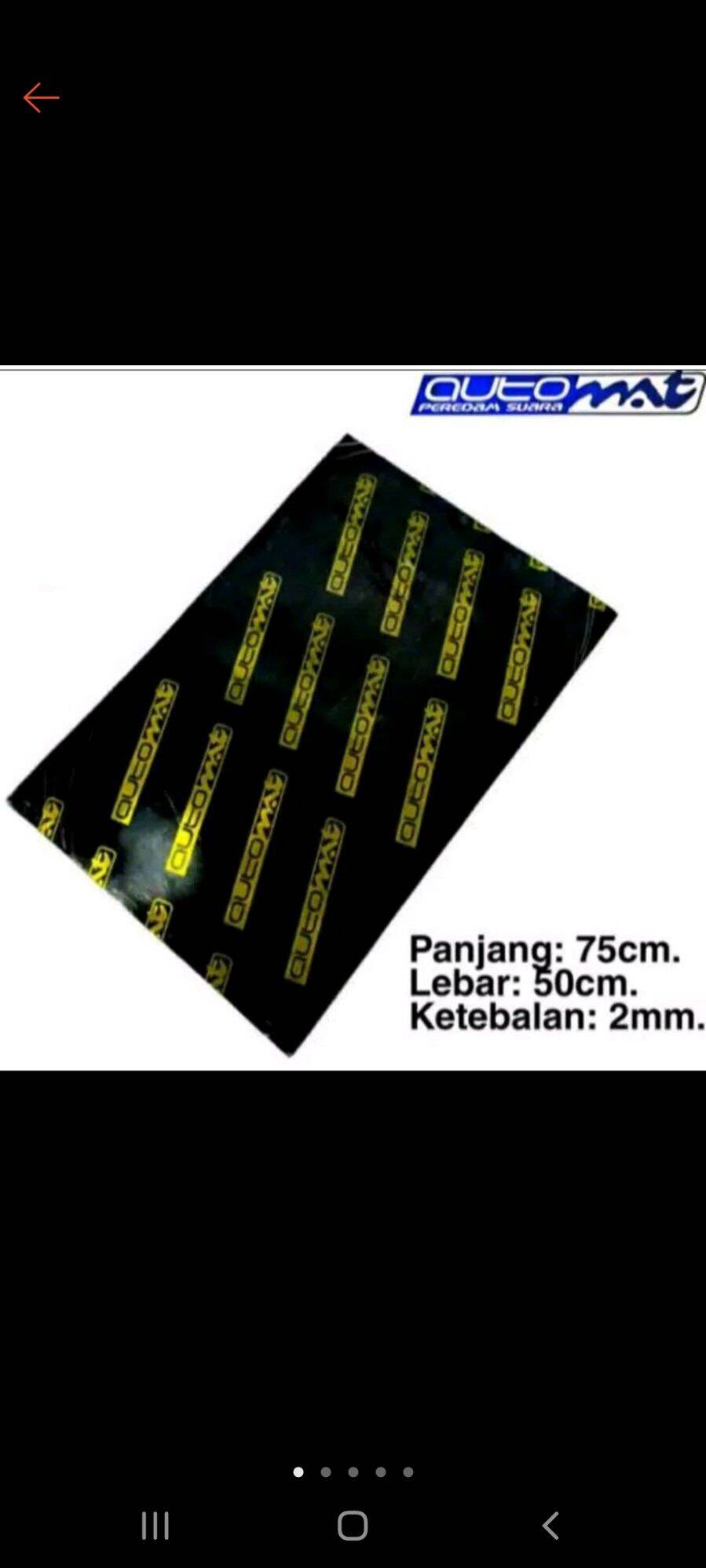 PEREDAM ASPAL AUTOMAT 2MM / aspal peredam | Lazada Indonesia