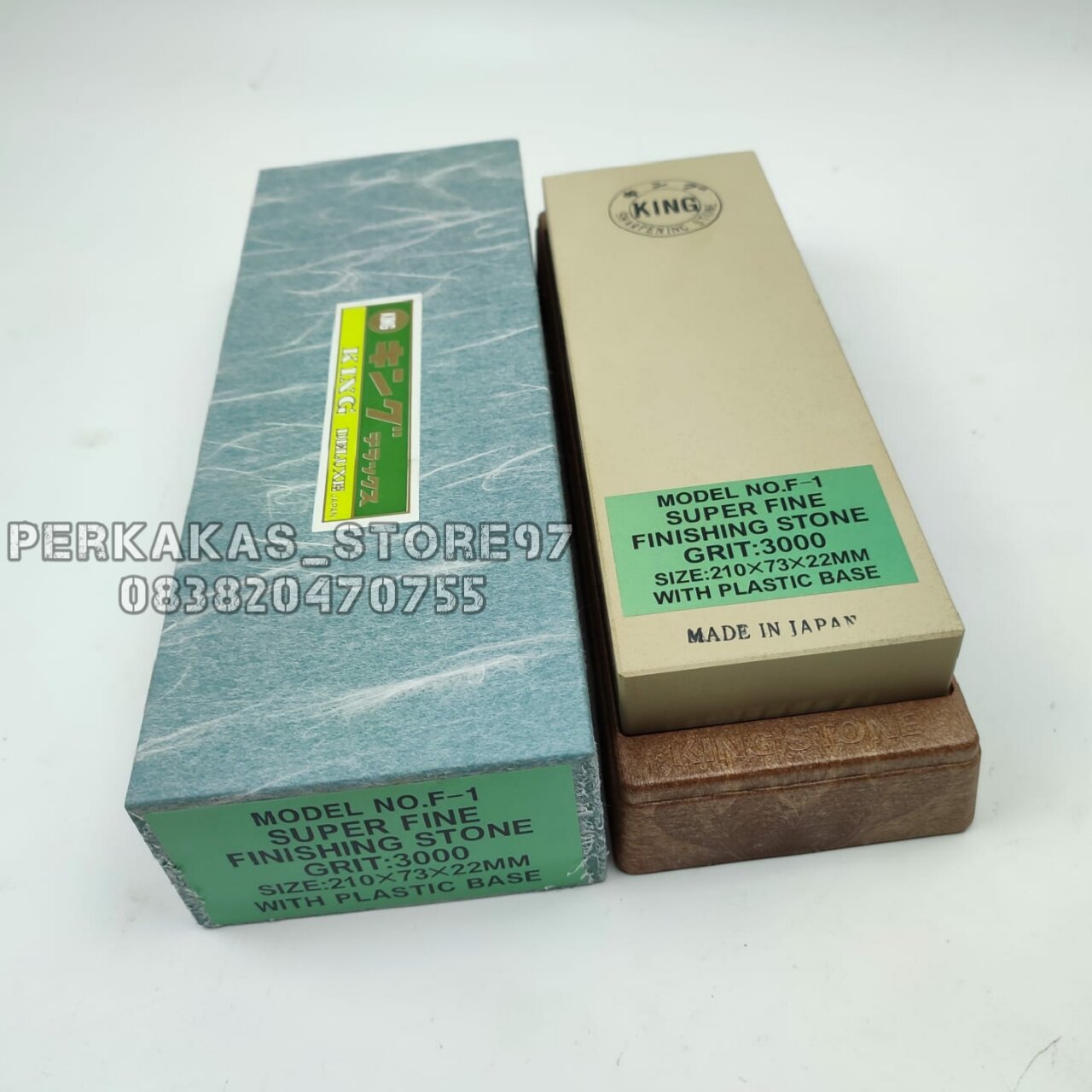 Batau asahan king deluxe stone Grit 3000 batu asahan piasu golok srut ...
