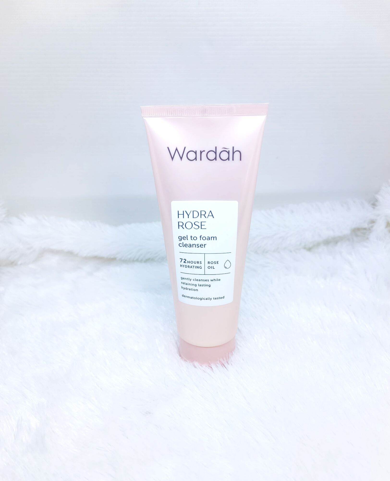 Wardah Hydra Rose Gel To Foam Cleanser 100 ml / Sabun Pencuci muka ...