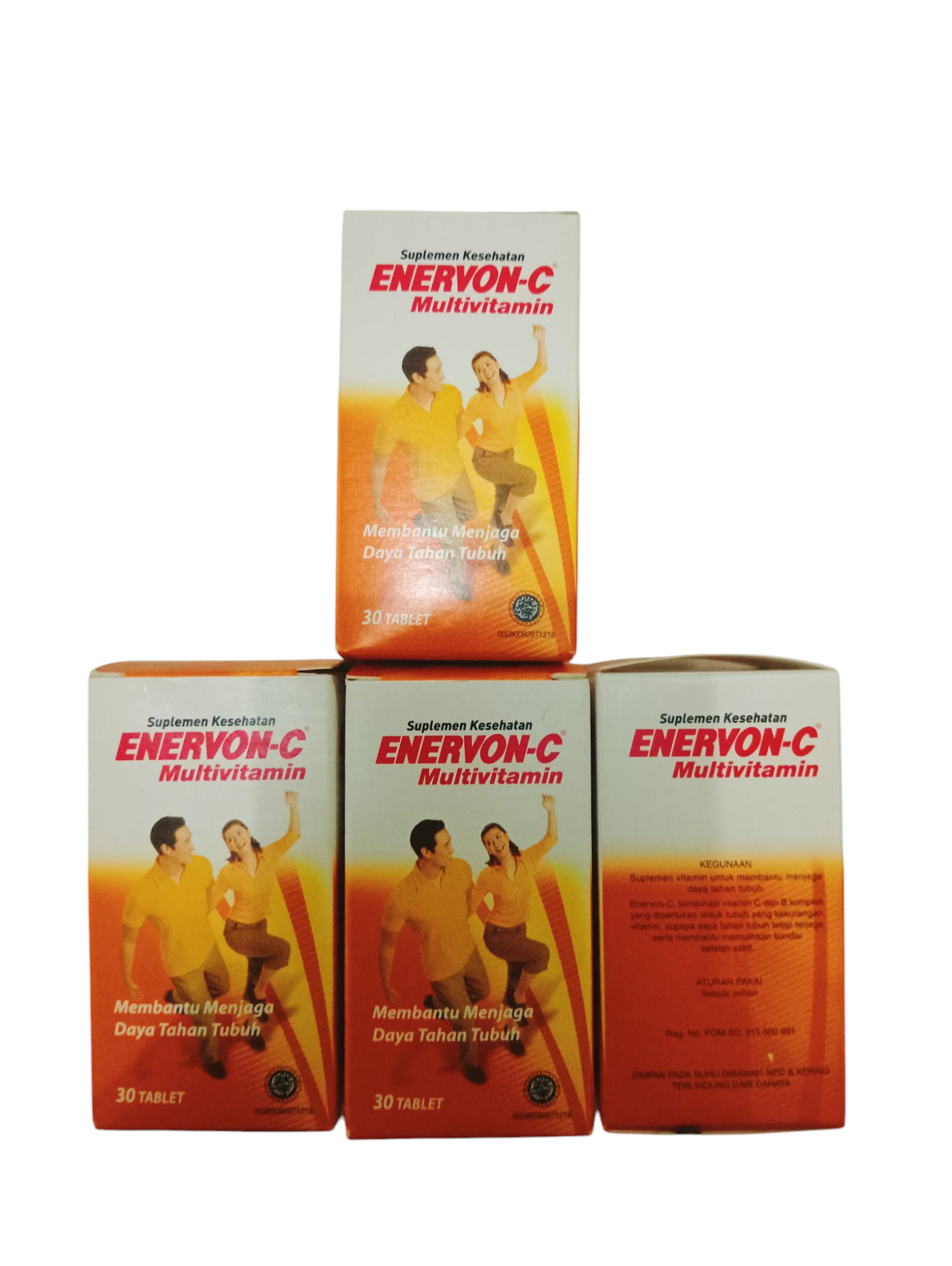 Enervon C 30 tablet Botol Multivitamin C penjaga daya tahan tubuh ...