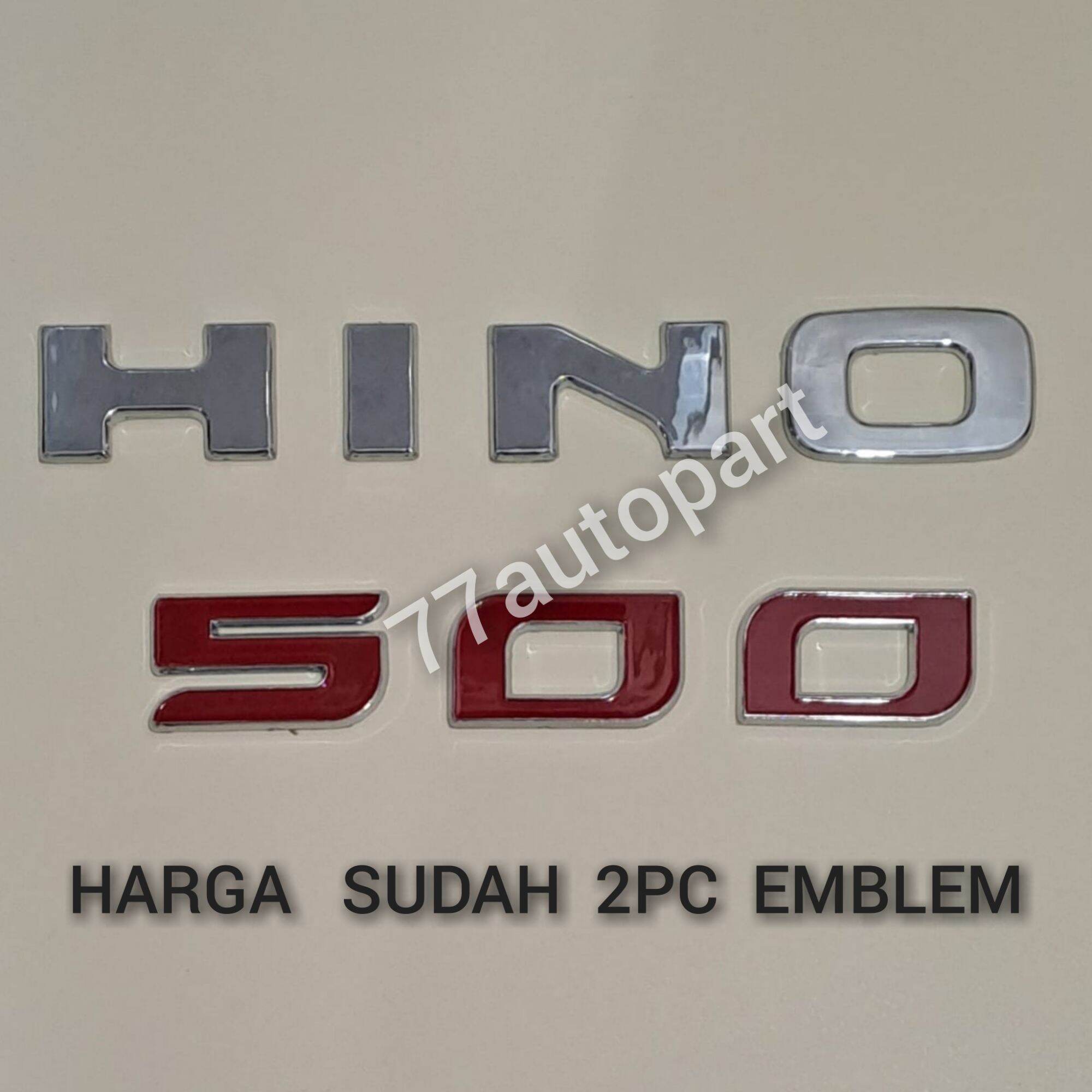 tulisan emblem hino 500 | Lazada Indonesia
